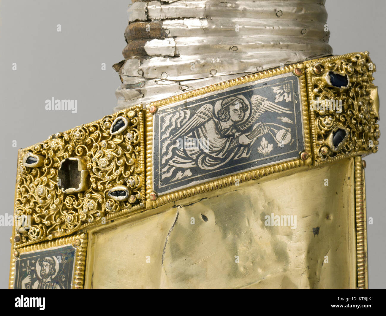The Arm Reliquary, housed at the Metropolitan Museum of Art, is a ...