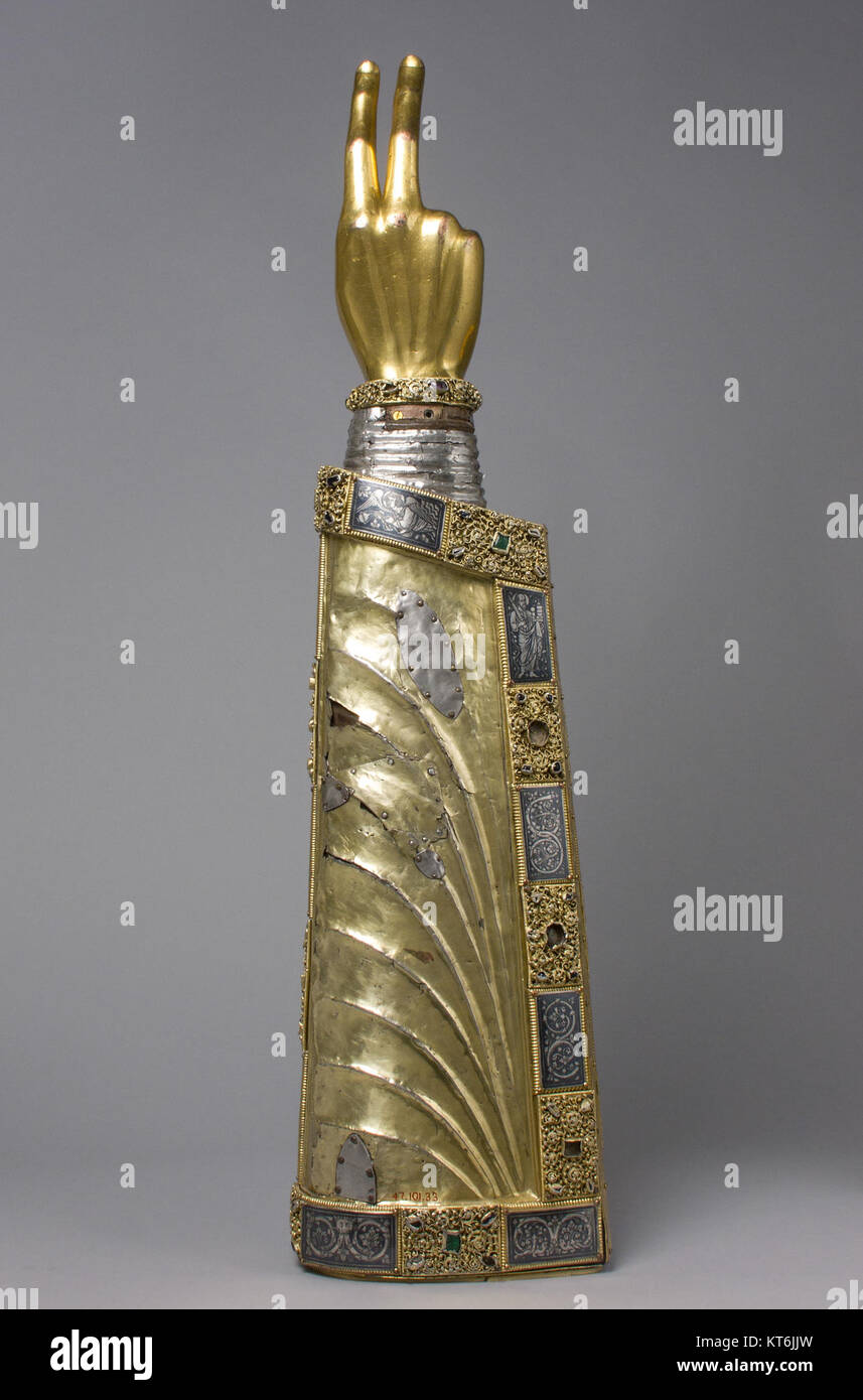 The Arm Reliquary at the Metropolitan Museum of Art is an artifact that ...