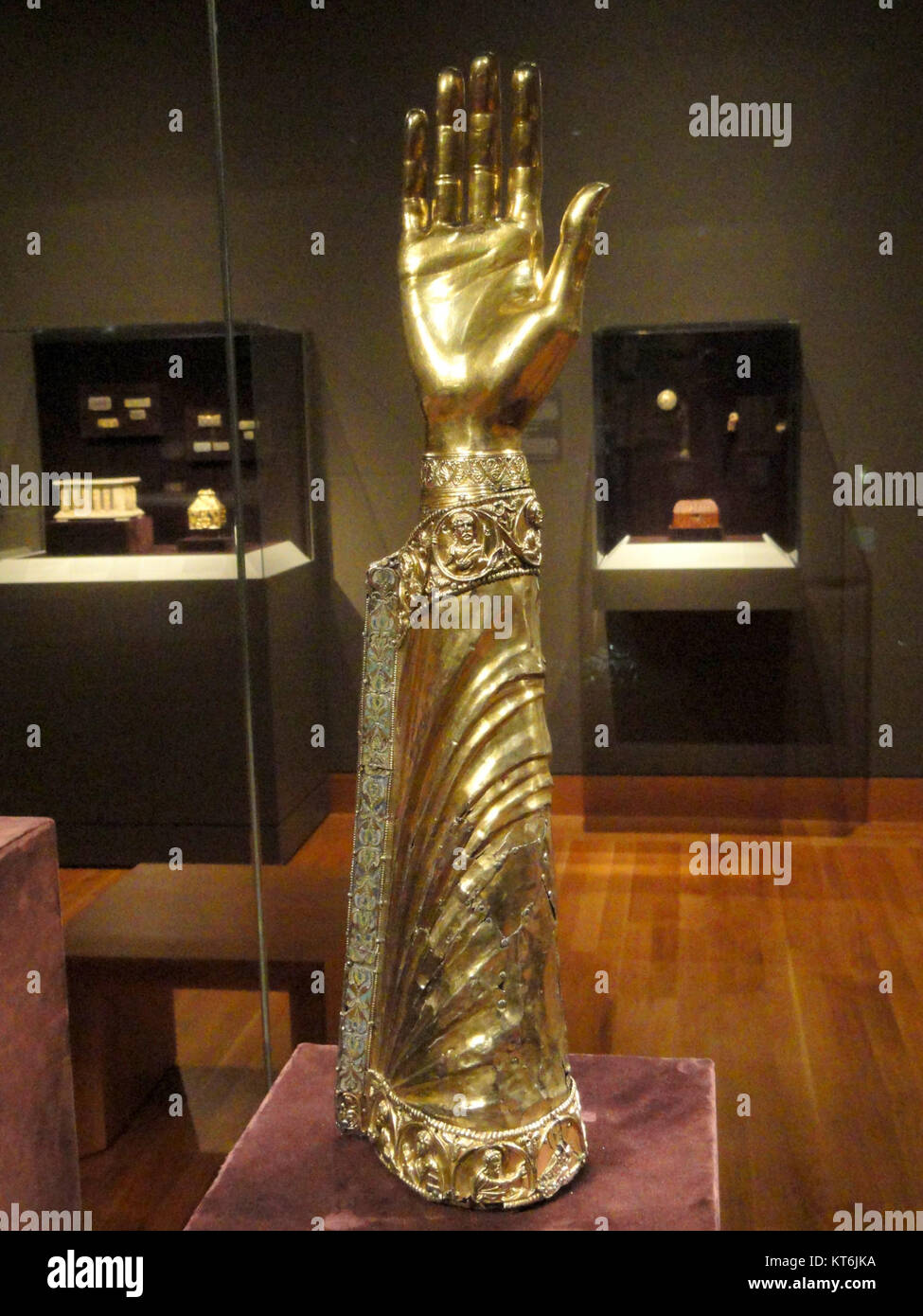 Arm Reliquary of the Apostles, about 1190 AD, from the Guelph Treasure ...