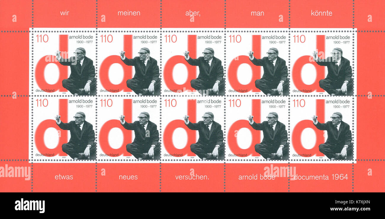 Arnold Bode was a German artist, known for his role in the development ...