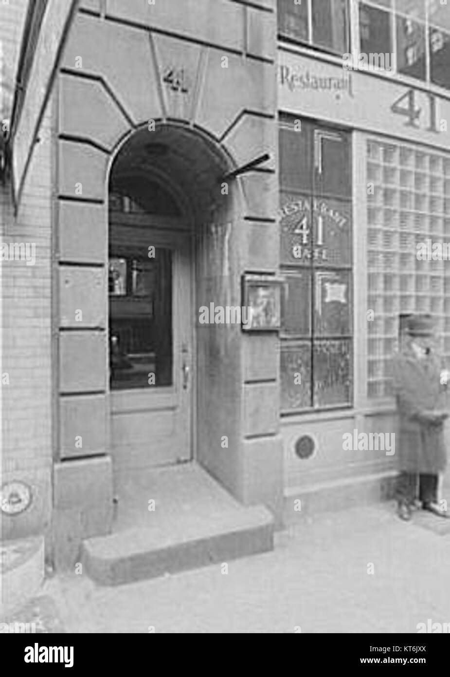 Photo on city center Black and White Stock Photos & Images - Alamy