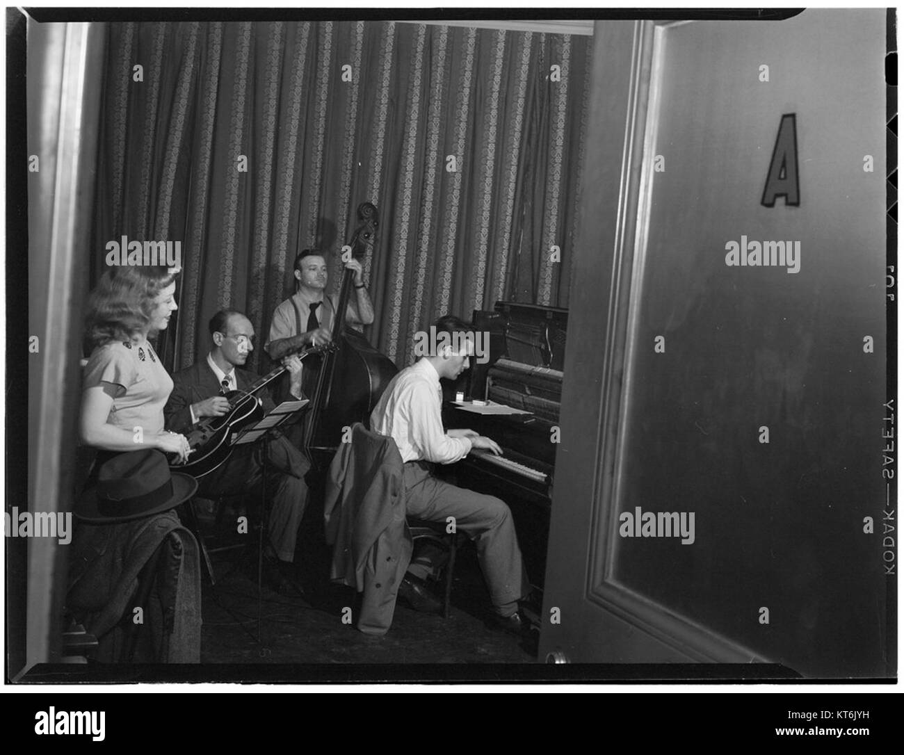 This portrait from February 1947 captures Helen Carr, Sammy Herman, Joe ...