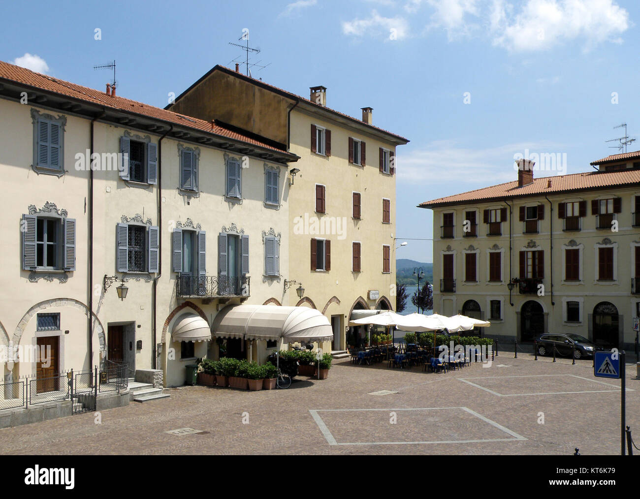 Arona Piazza del Popolo is a square in Arona, Italy, known for its ...