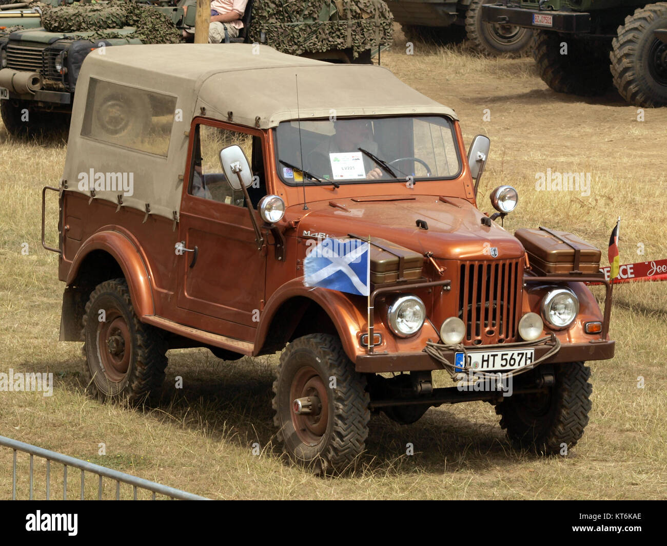 Photograph of a 1961 ARO M461, a Romanian military off-road vehicle ...