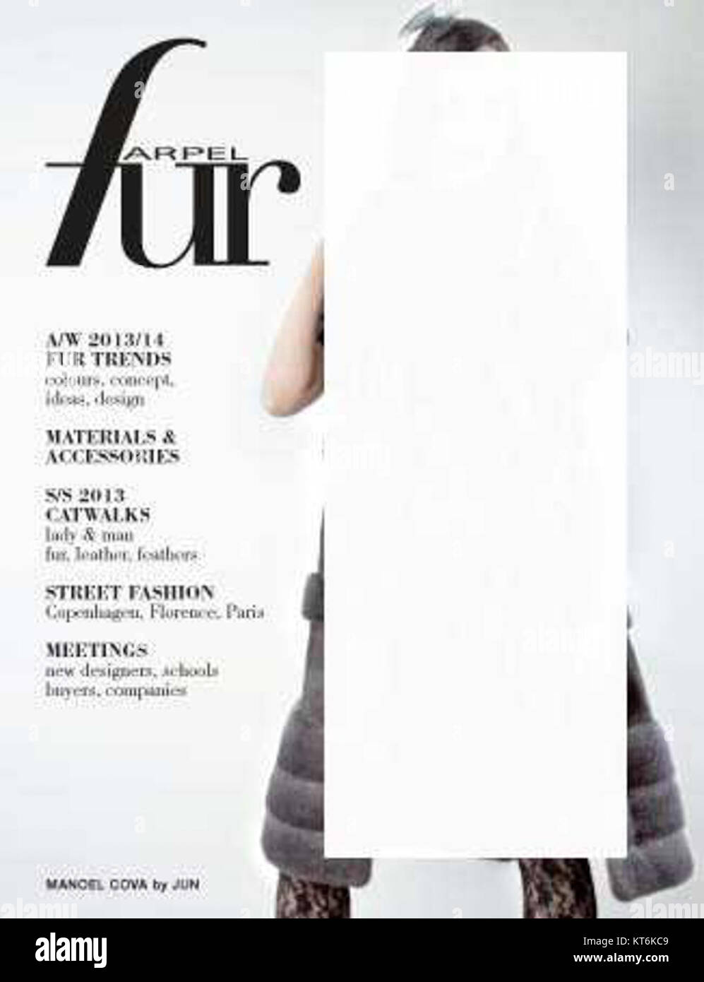 Arpel Furs magazine cover 2012 Stock Photo - Alamy