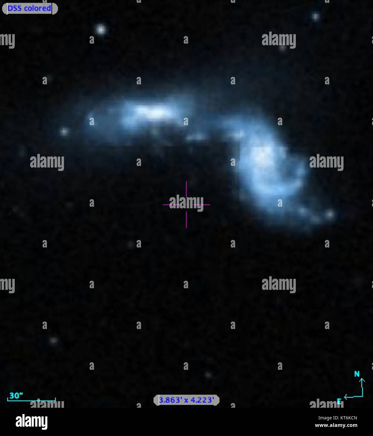 Arp 270 is a visual representation of an astronomical object in the Arp ...