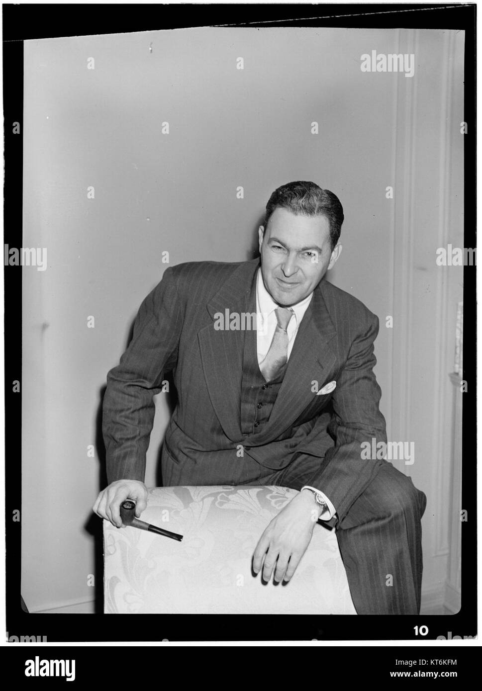 This portrait of Irving Kolodin, taken in New York between 1946 and ...