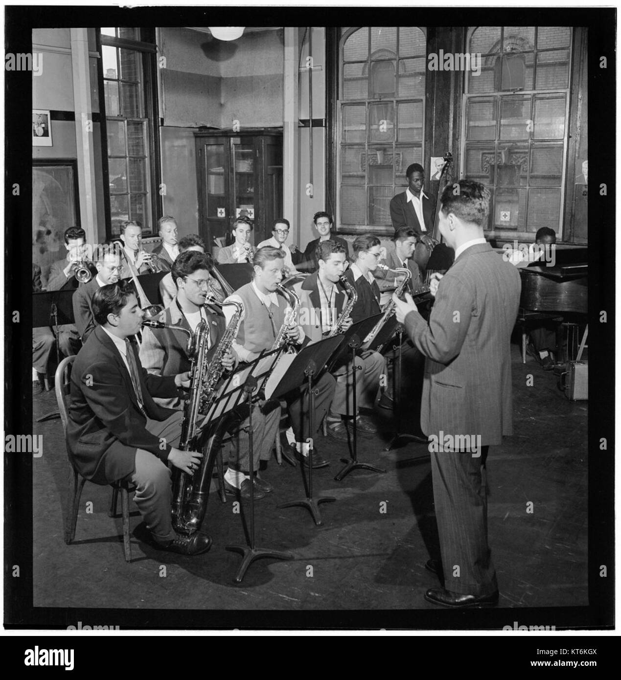 This 1947 portrait of Irving Lasch captures a key moment in his life ...