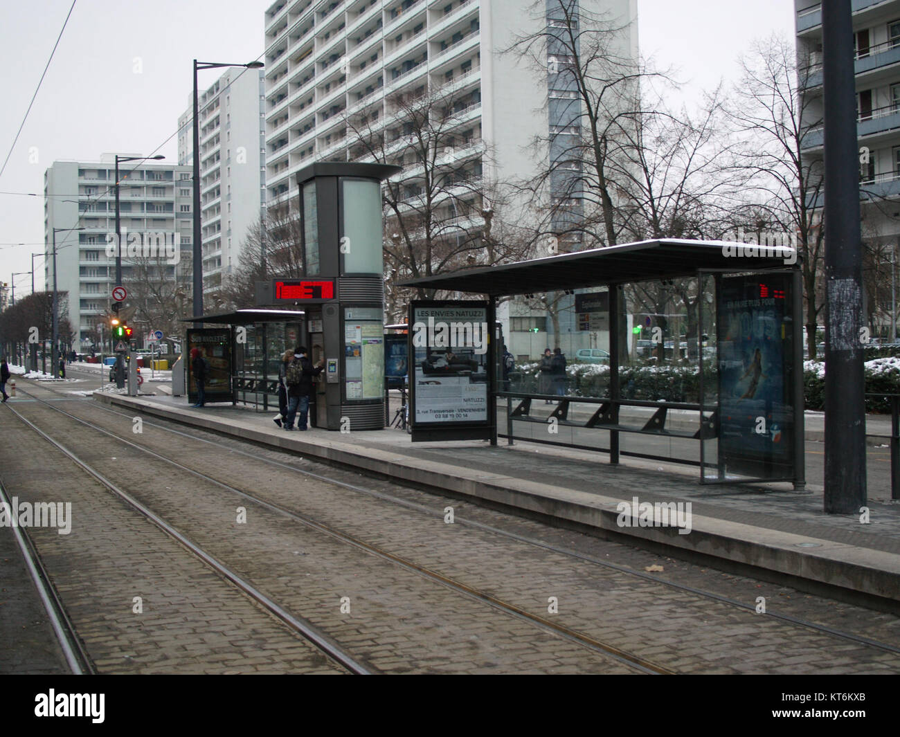 The Arret tram on the Esplanade is an iconic transport feature ...