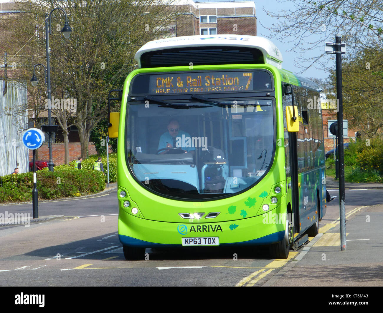 The Arriva The Shires Wright StreetLite EV is an electric bus model ...