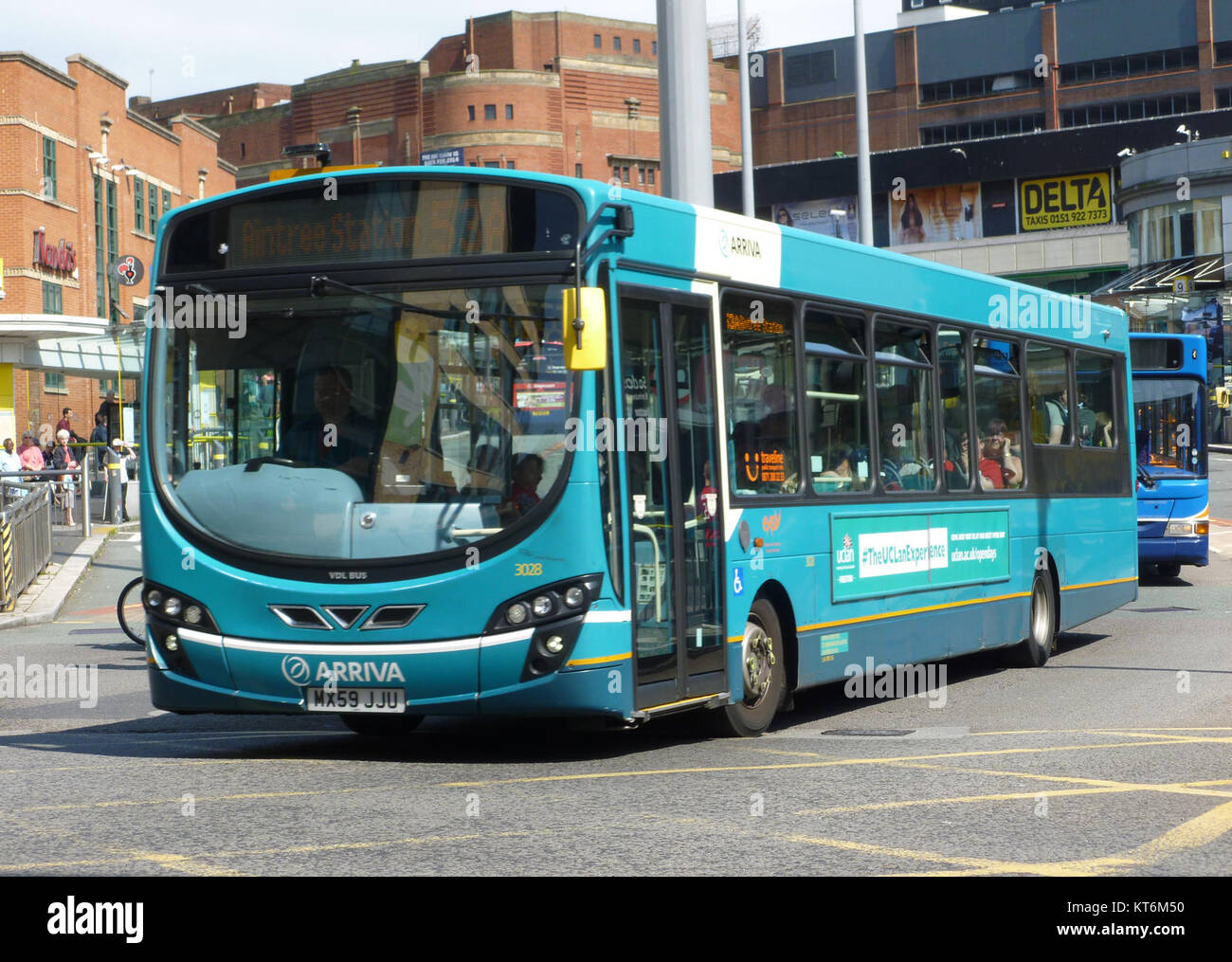 The Arriva North West VDL Wright Pulsar MX59 JJU is a bus operating in ...