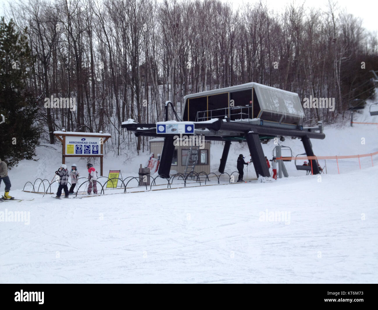 The Arrowhead Chairlift, a ski lift located at Arrowhead Ski Resort ...