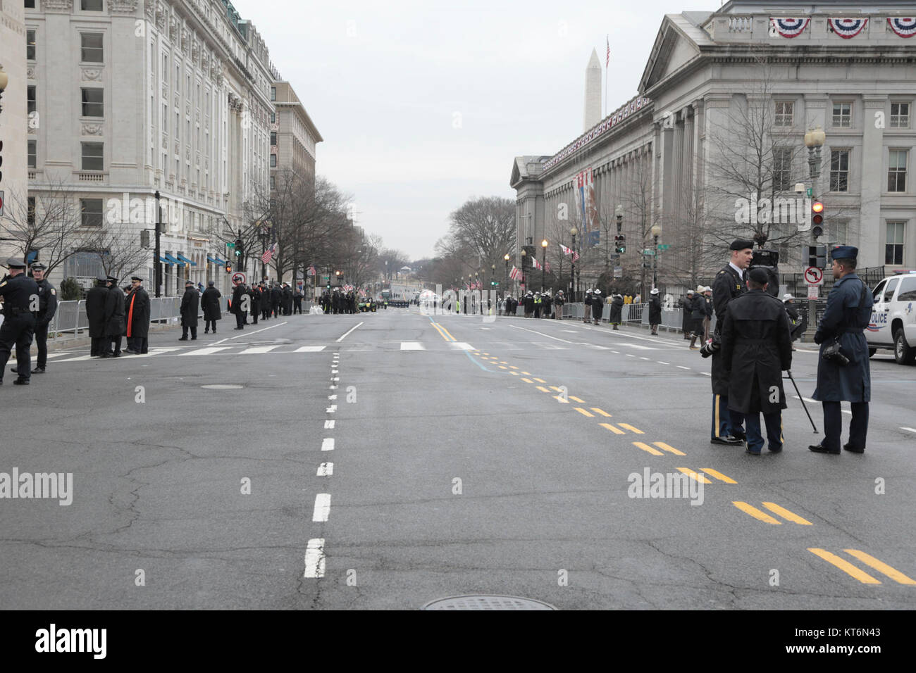 The 58th Presidential Inauguration parade for President Donald J. Trump ...
