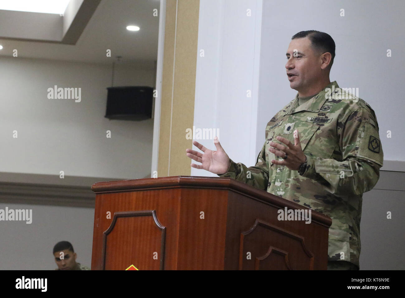 Lt. Col. Brian T. Donahue, the commander of 70th Brigade Support ...