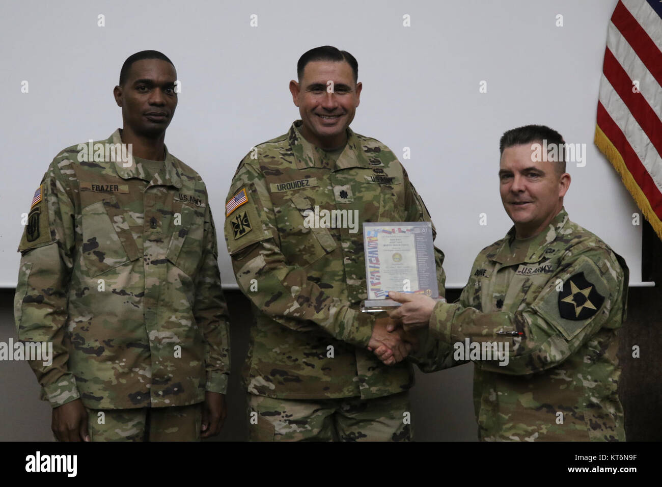 Lt. Col. Brian T. Donahue, the commander of 70th Brigade Support ...