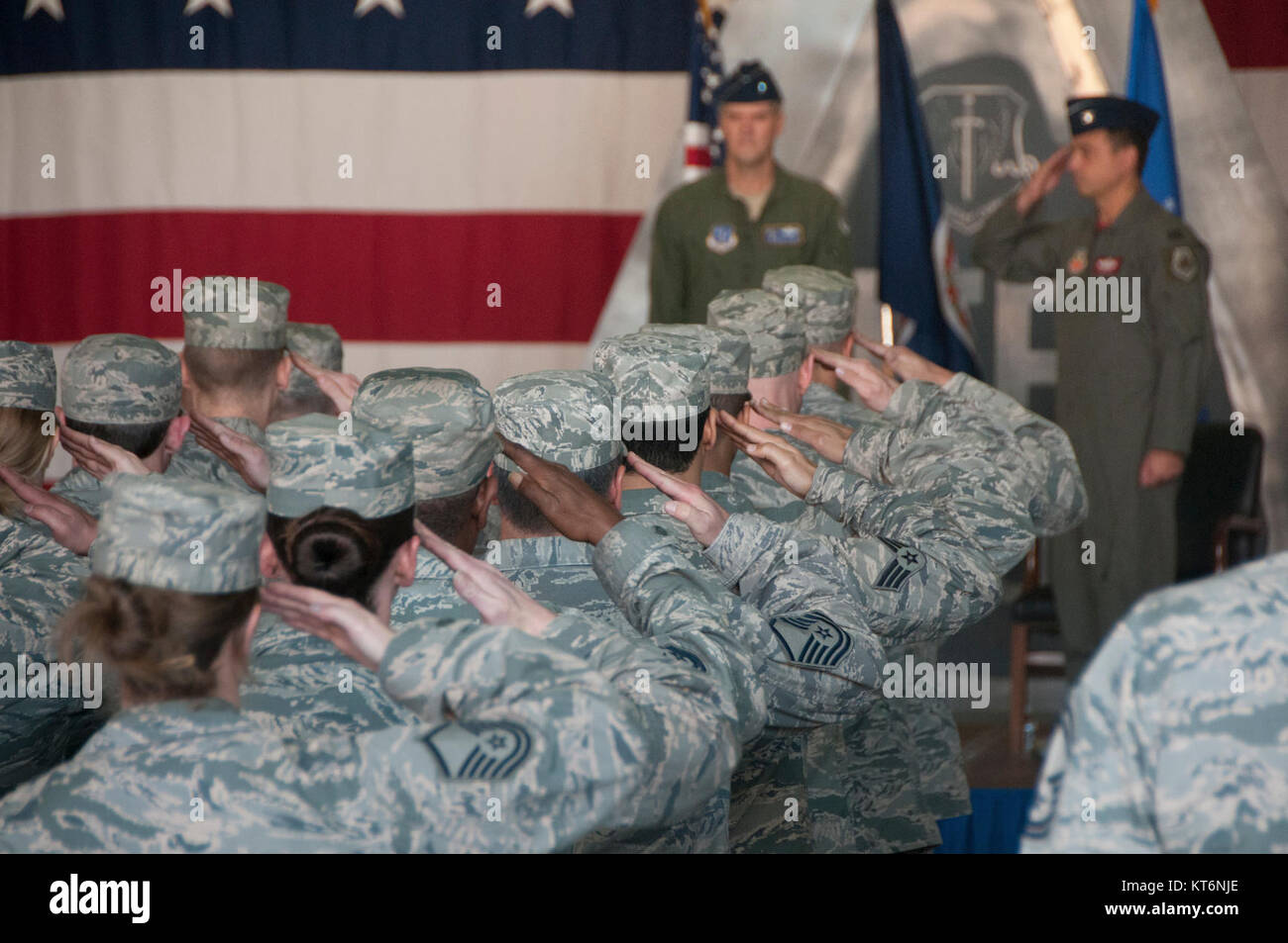 The Airmen of the 192nd Fighter Wing along with Col. Frank J. Lobash ...