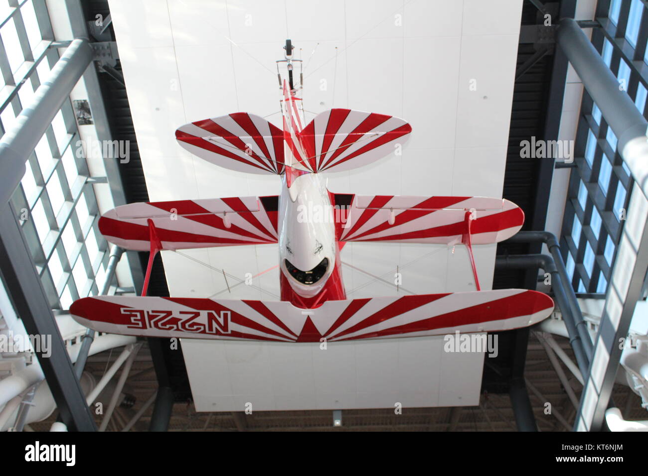 Vintage Red Stripe Airplane Pitts Special Little Stinker Stock Photo ...