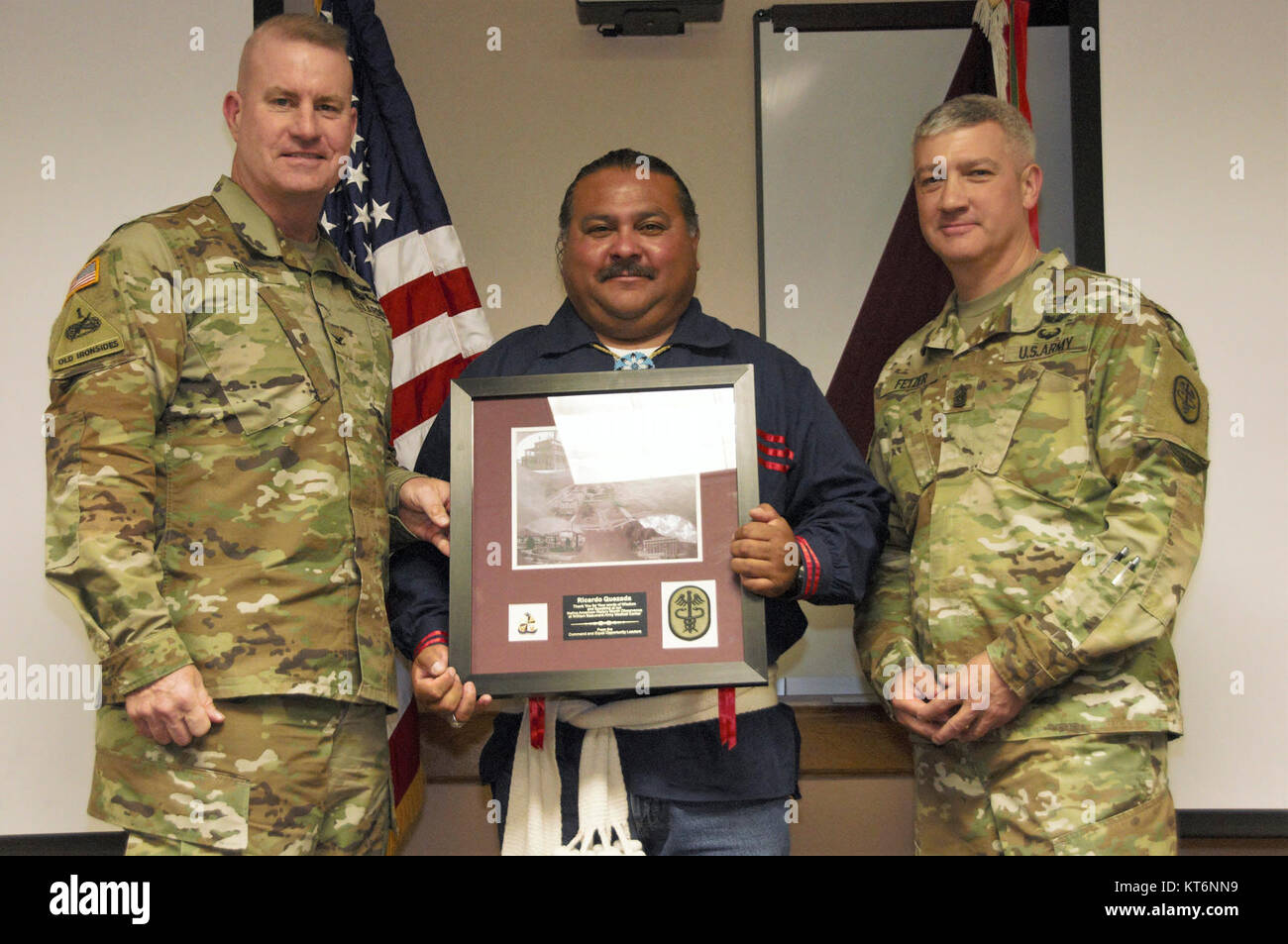 (From left) Col. Erik Rude, commander, William Beaumont Army Medical ...