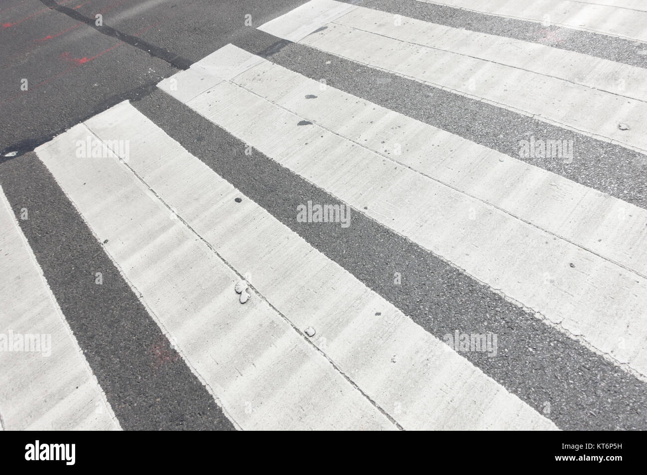 city street white walk lines Stock Photo - Alamy