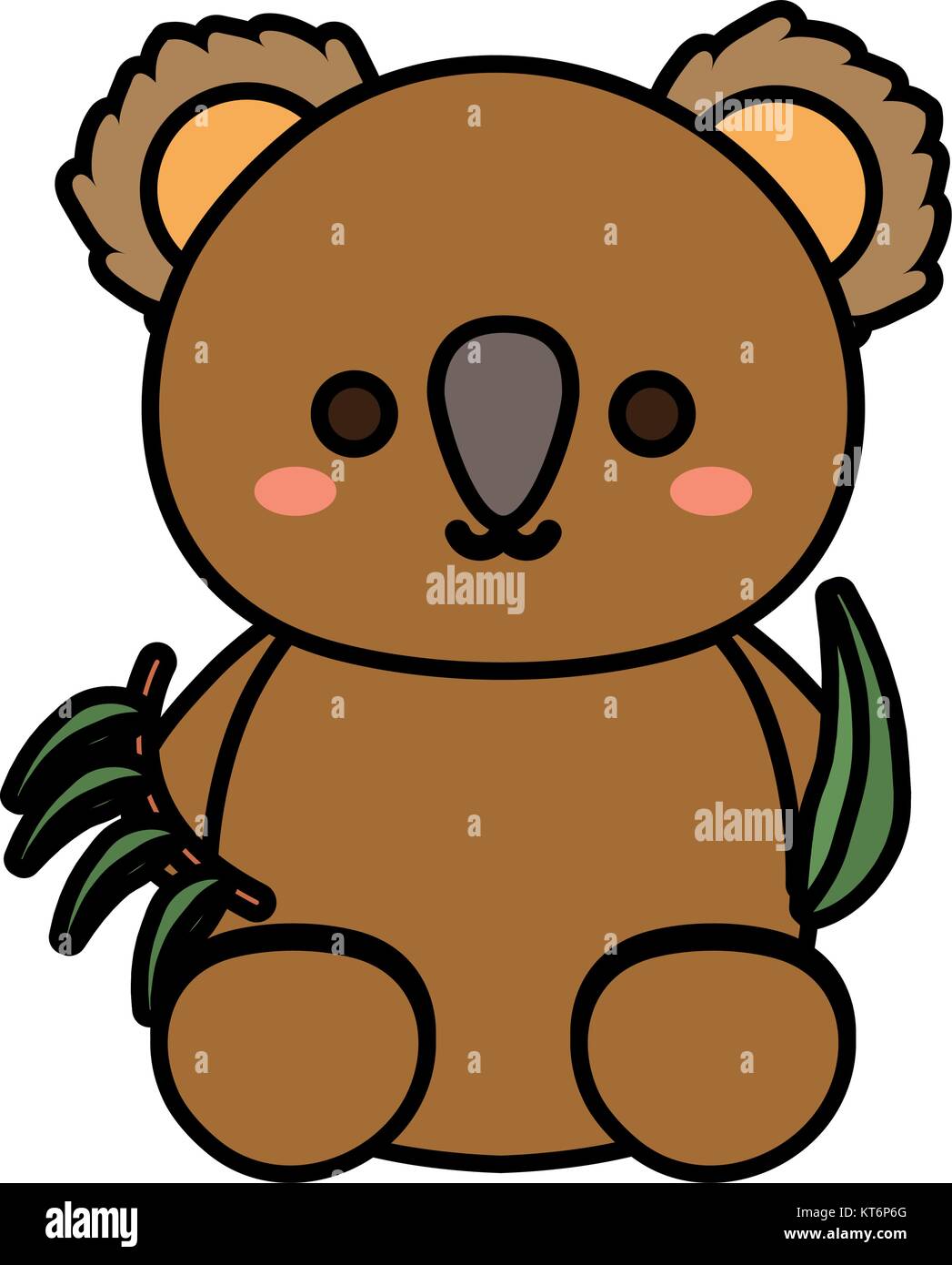 baby koala vector illustration Stock Vector Image & Art - Alamy