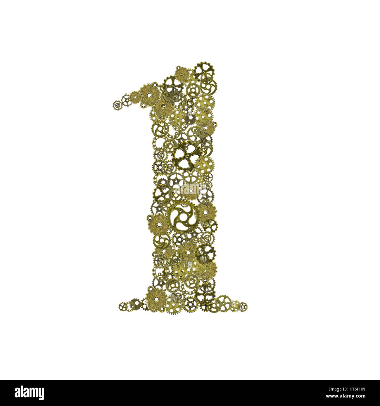 number , gears arrangement shape number Stock Photo - Alamy