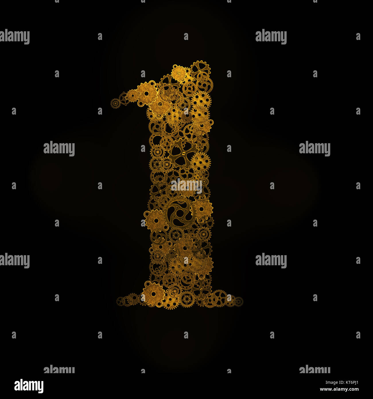 number , gears arrangement shape number Stock Photo - Alamy