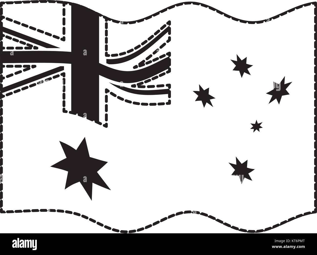 flag of australia vector illustration Stock Vector Image & Art - Alamy