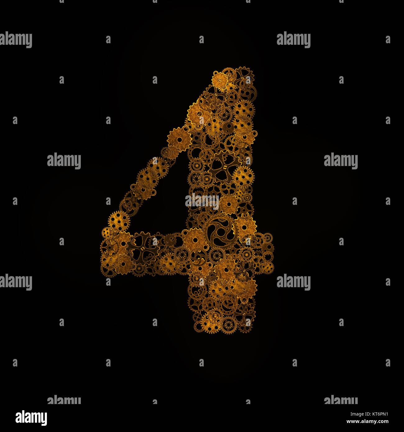 number , gears arrangement shape number Stock Photo - Alamy