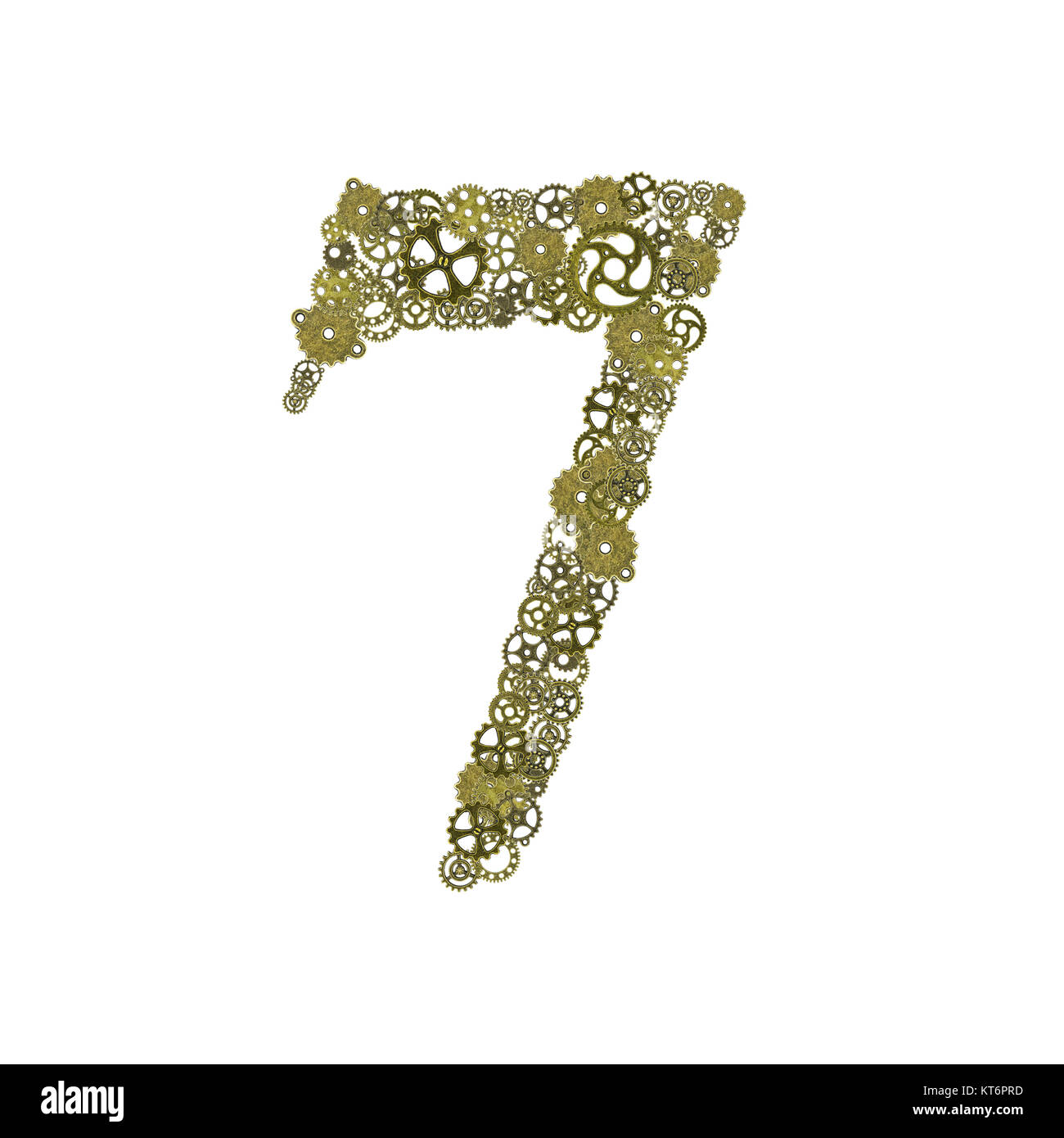 number , gears arrangement shape number Stock Photo - Alamy