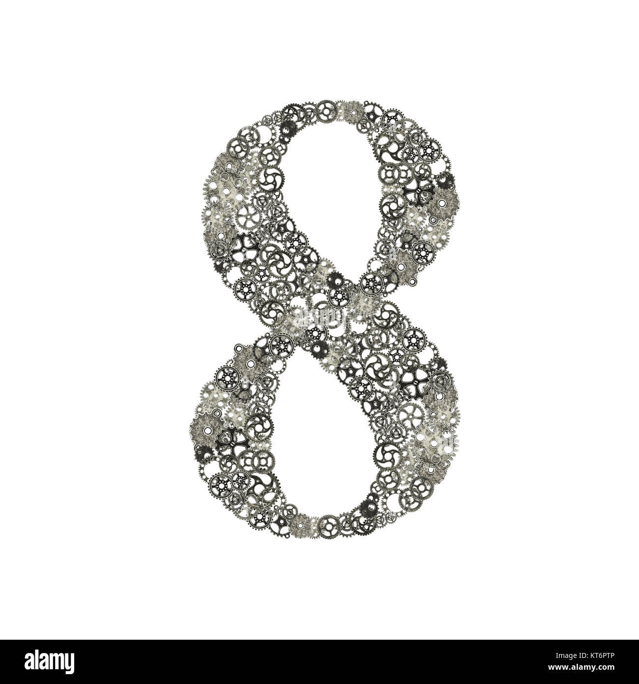 number , gears arrangement shape number Stock Photo - Alamy