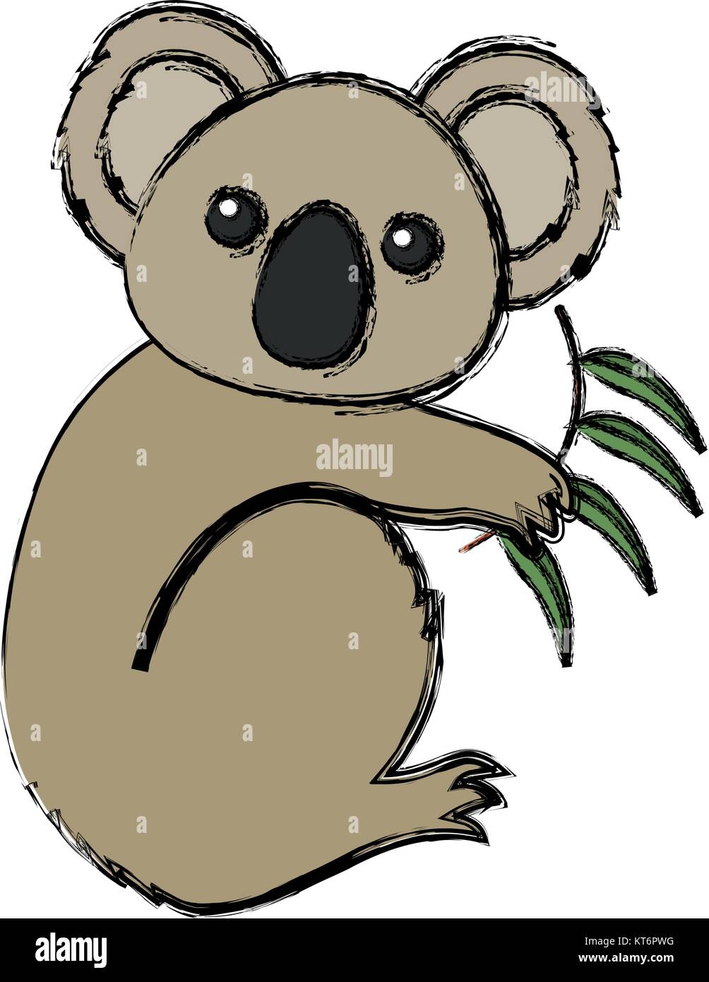 koala vector illustration Stock Vector Image & Art - Alamy