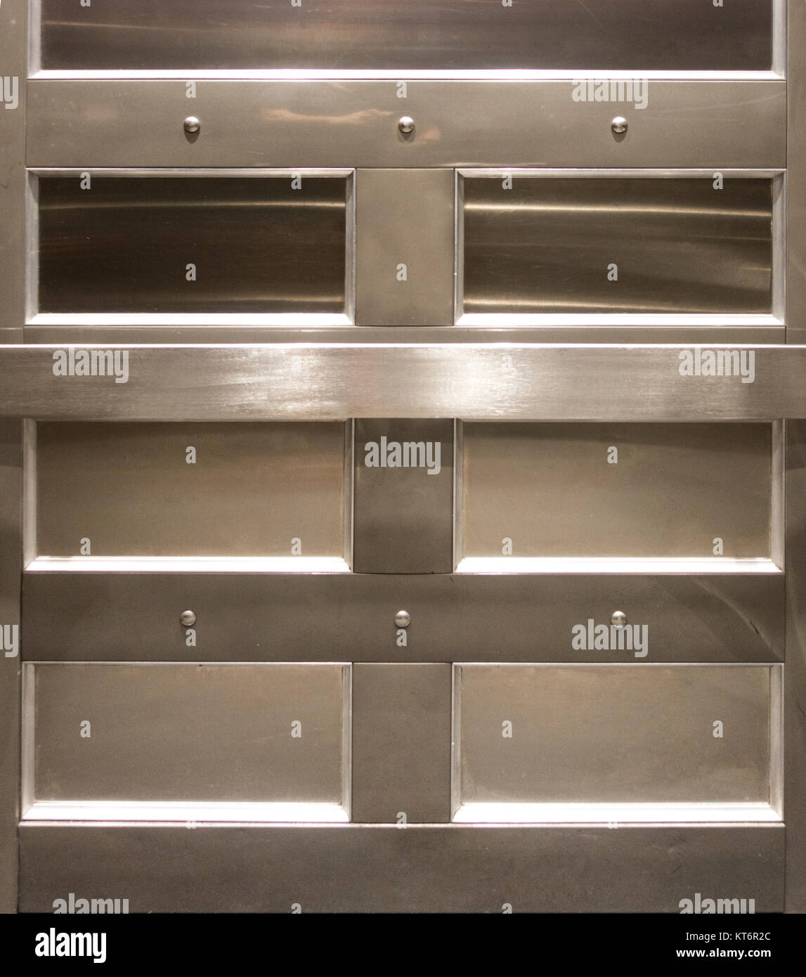 stainless steel wall Stock Photo - Alamy