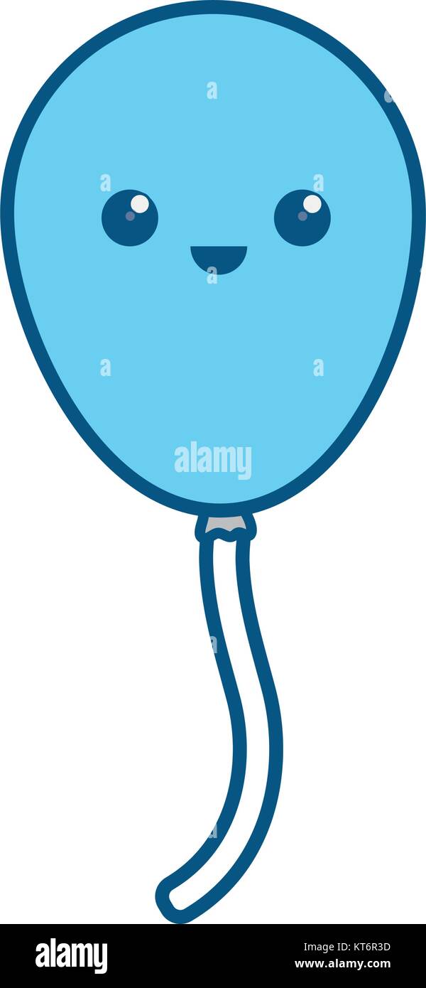 Balloon set colored realistic Stock Vector Images - Alamy