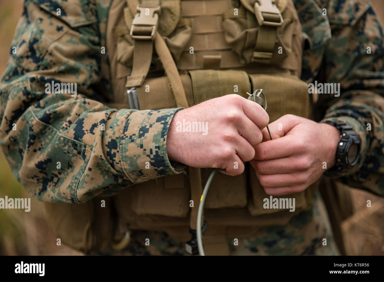 U.S. Marine infantry assaultmen with 2nd Battalion, 8th Marine Regiment ...