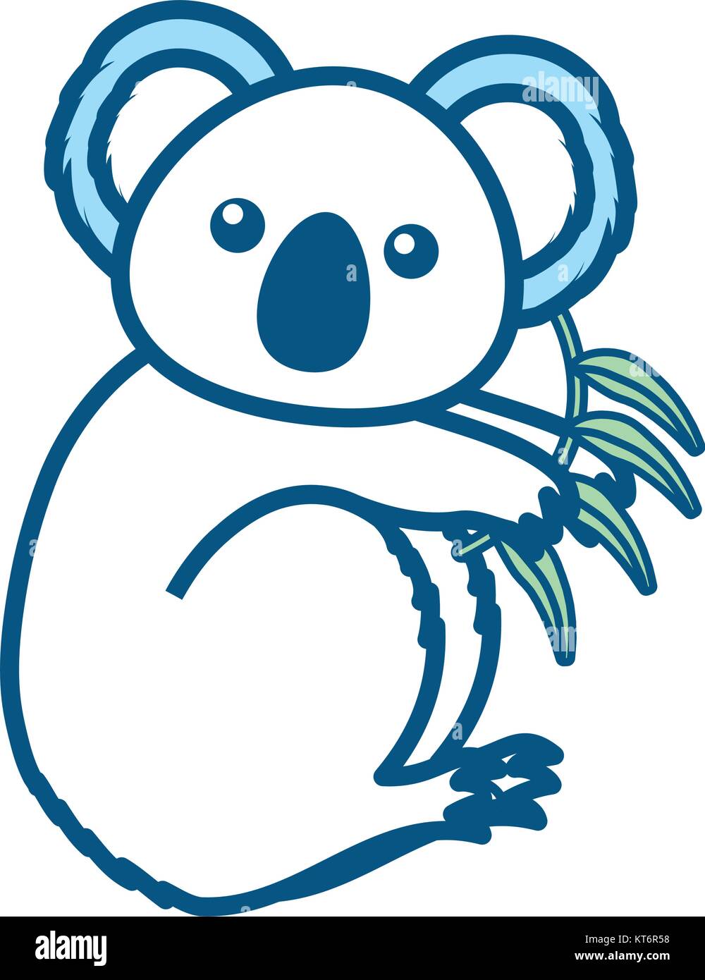 koala vector illustration Stock Vector Image & Art - Alamy