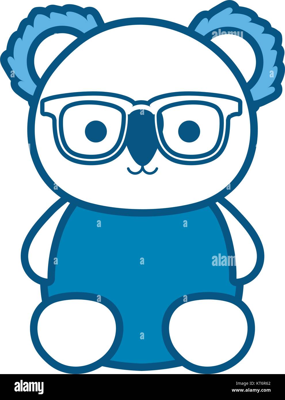 Baby koala bear vertical Stock Vector Images - Alamy