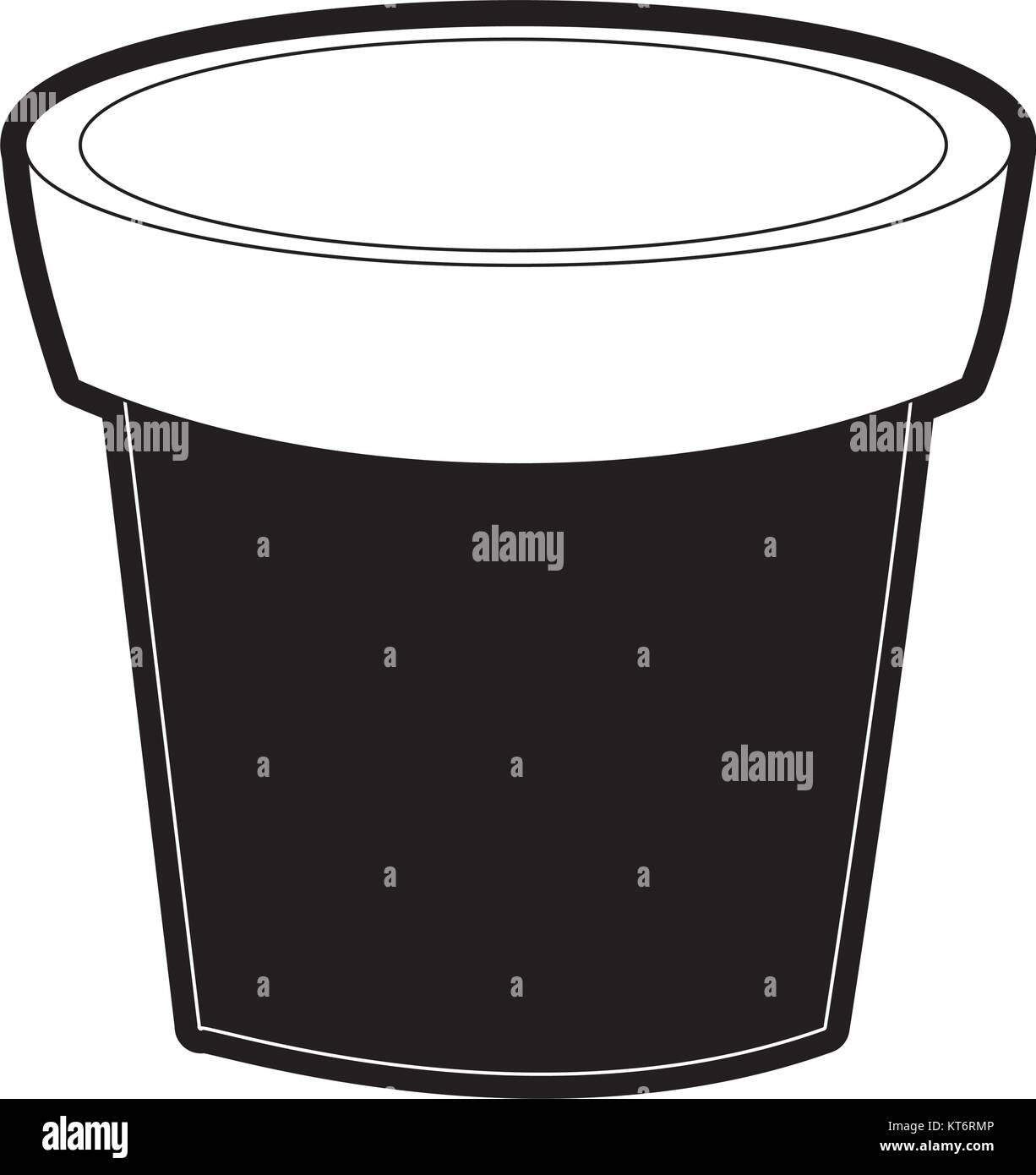 flowerpot vector illustration Stock Vector Image & Art - Alamy