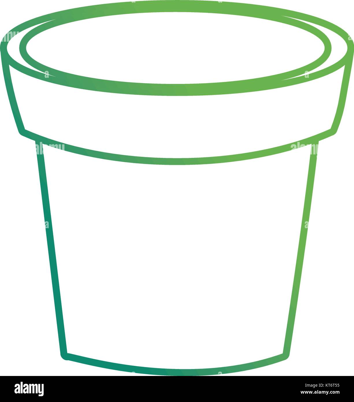 Empty plant pot Stock Vector Image & Art - Alamy
