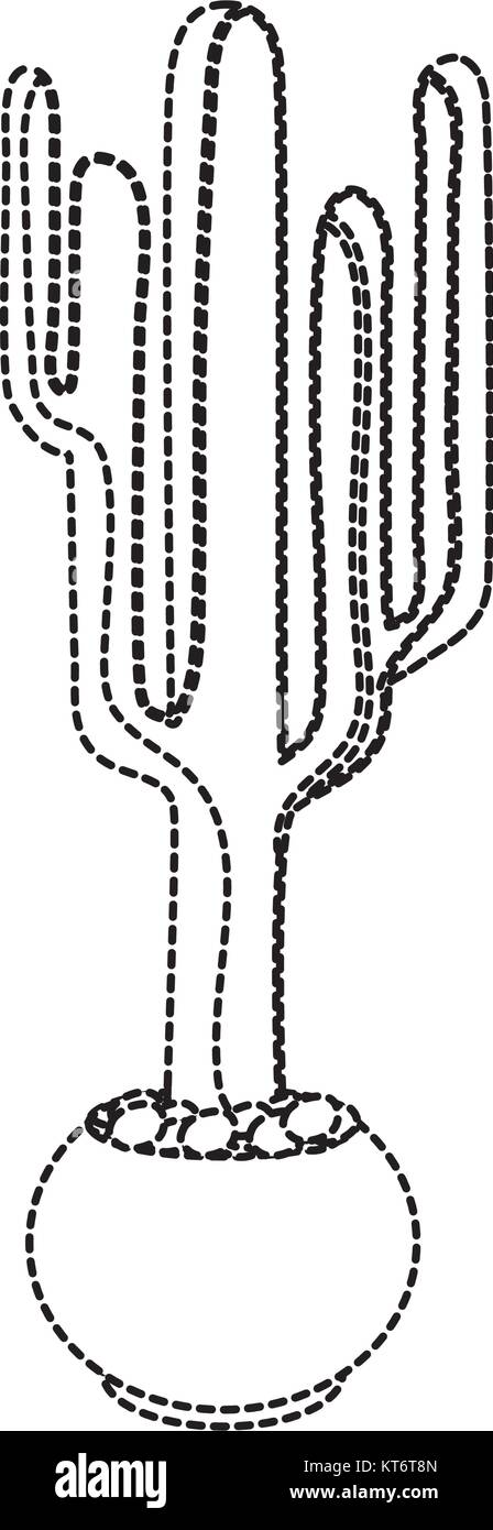 Cactus plant draw Stock Vector Image & Art - Alamy