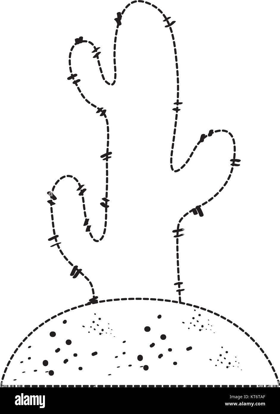 Tracings Of A Cactus Plant Plants Casa Grande Ruins National