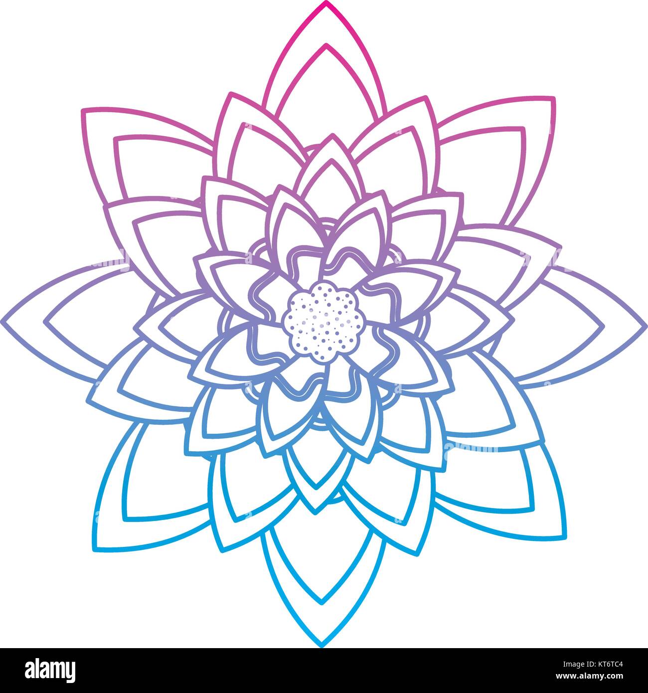 Flower Top View Icon