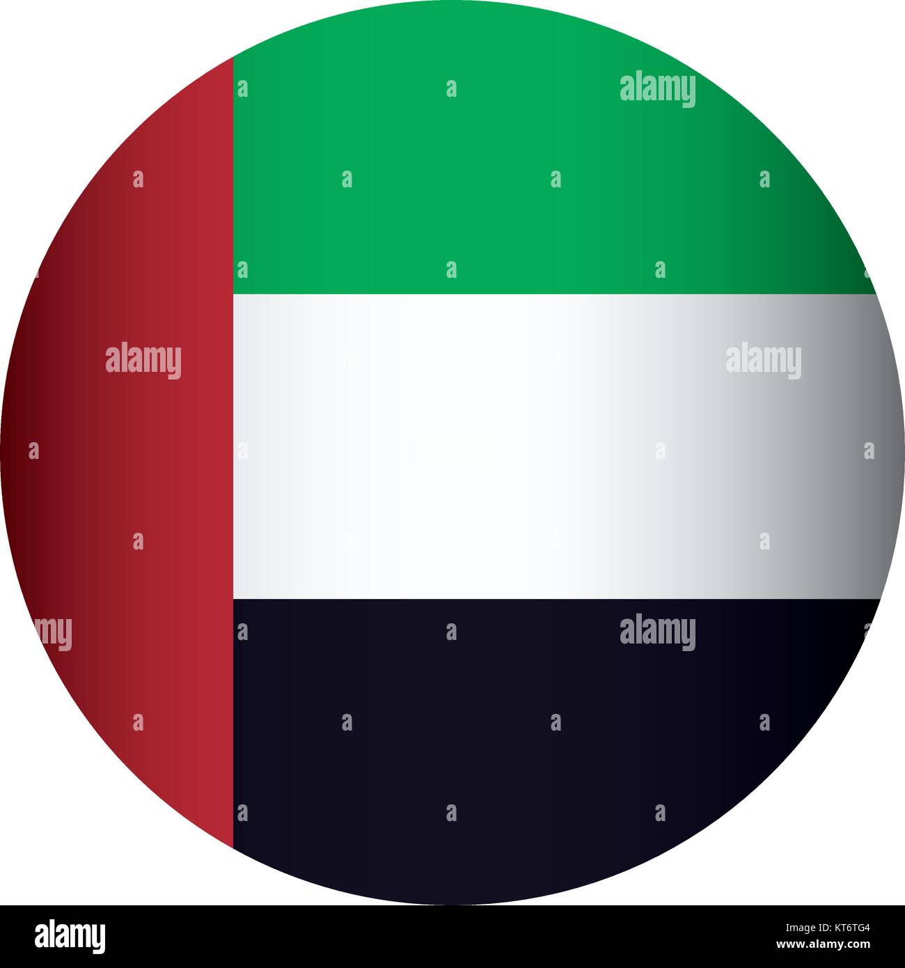 United Arab Emirates round icon flag Stock Vector Image & Art - Alamy