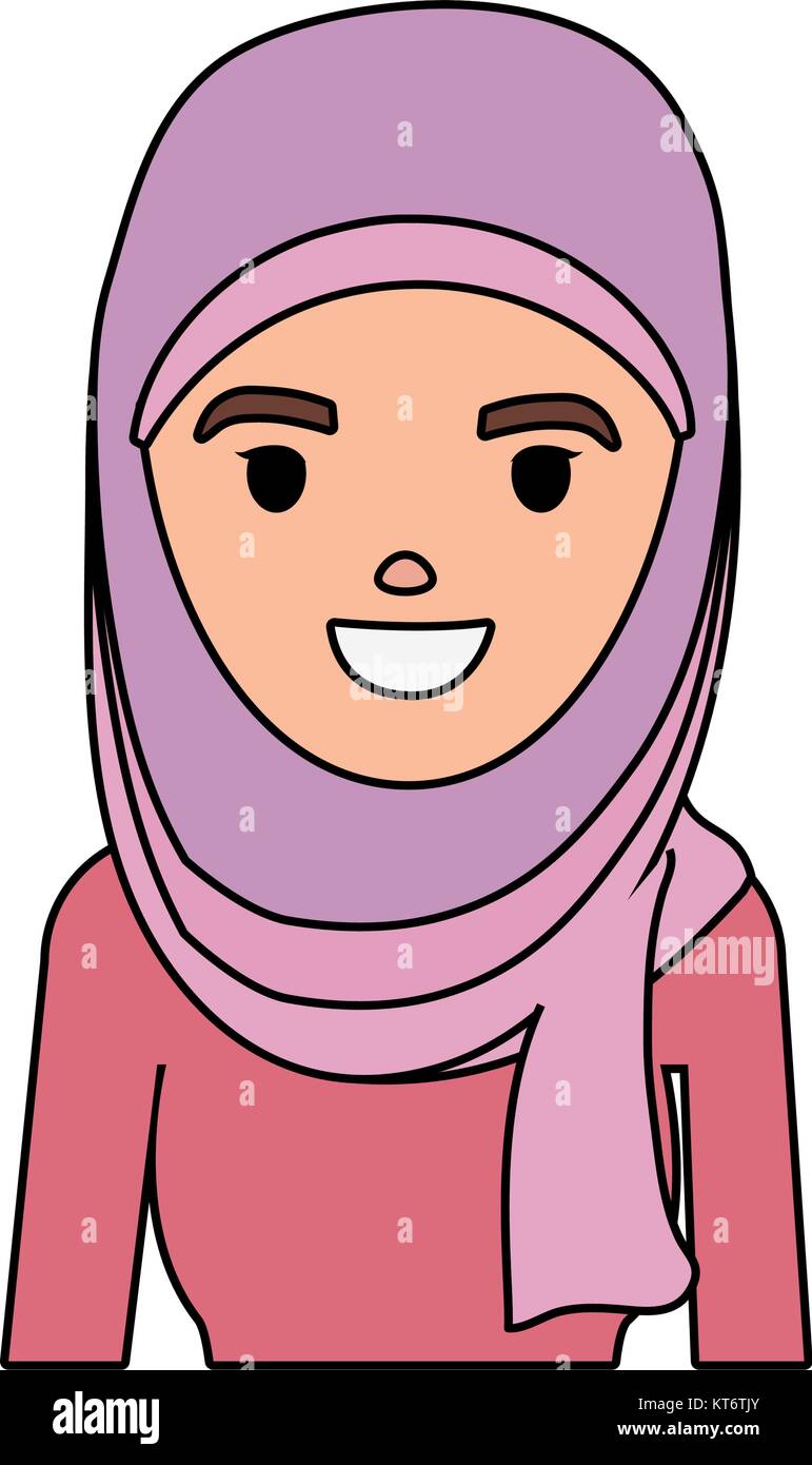 Arab woman cartoon Stock Vector Image & Art - Alamy