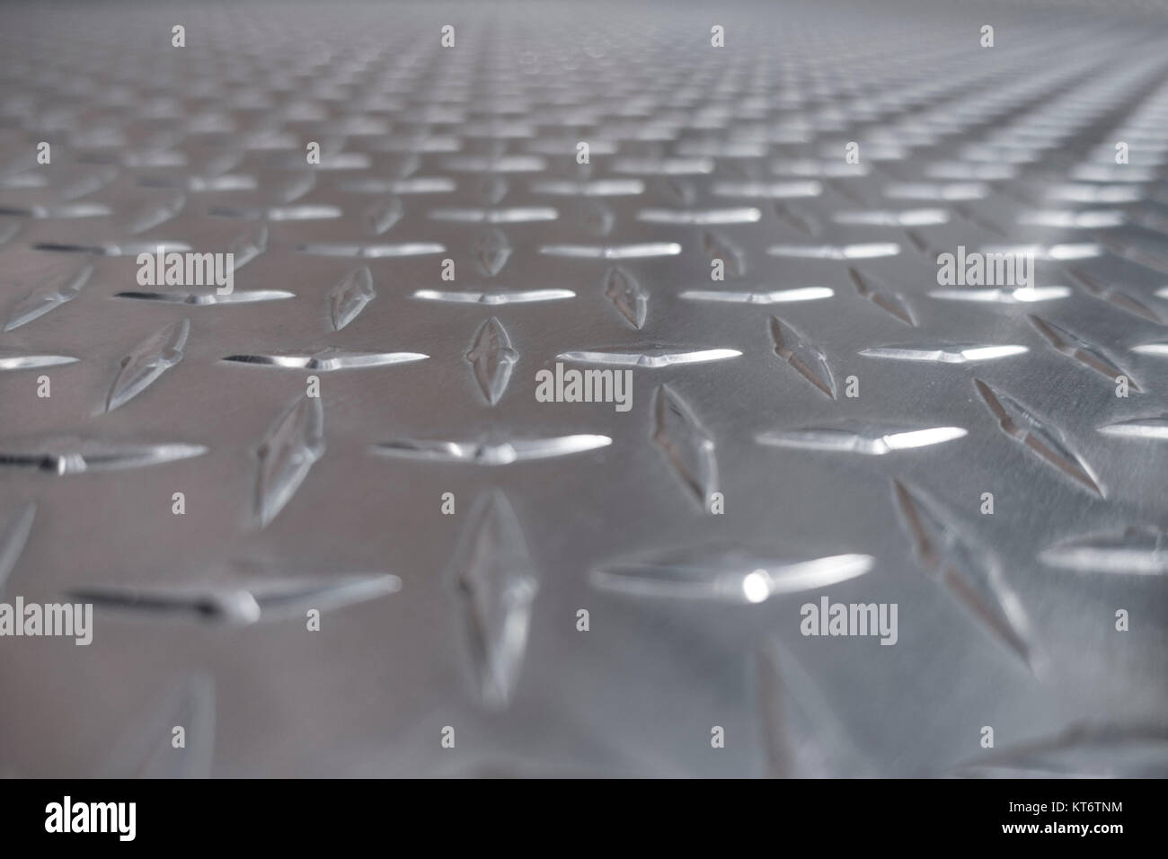 diamond steel plate perspective angle Stock Photo - Alamy