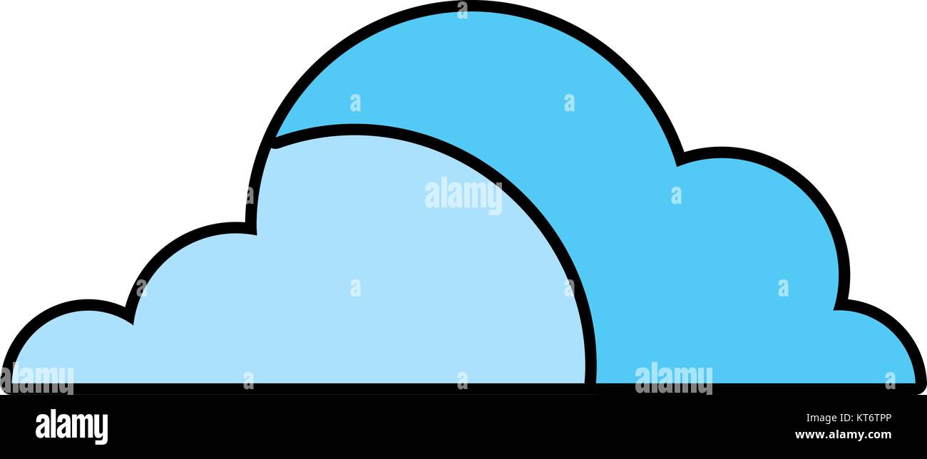 Cloud weather symbol Stock Vector Image & Art - Alamy