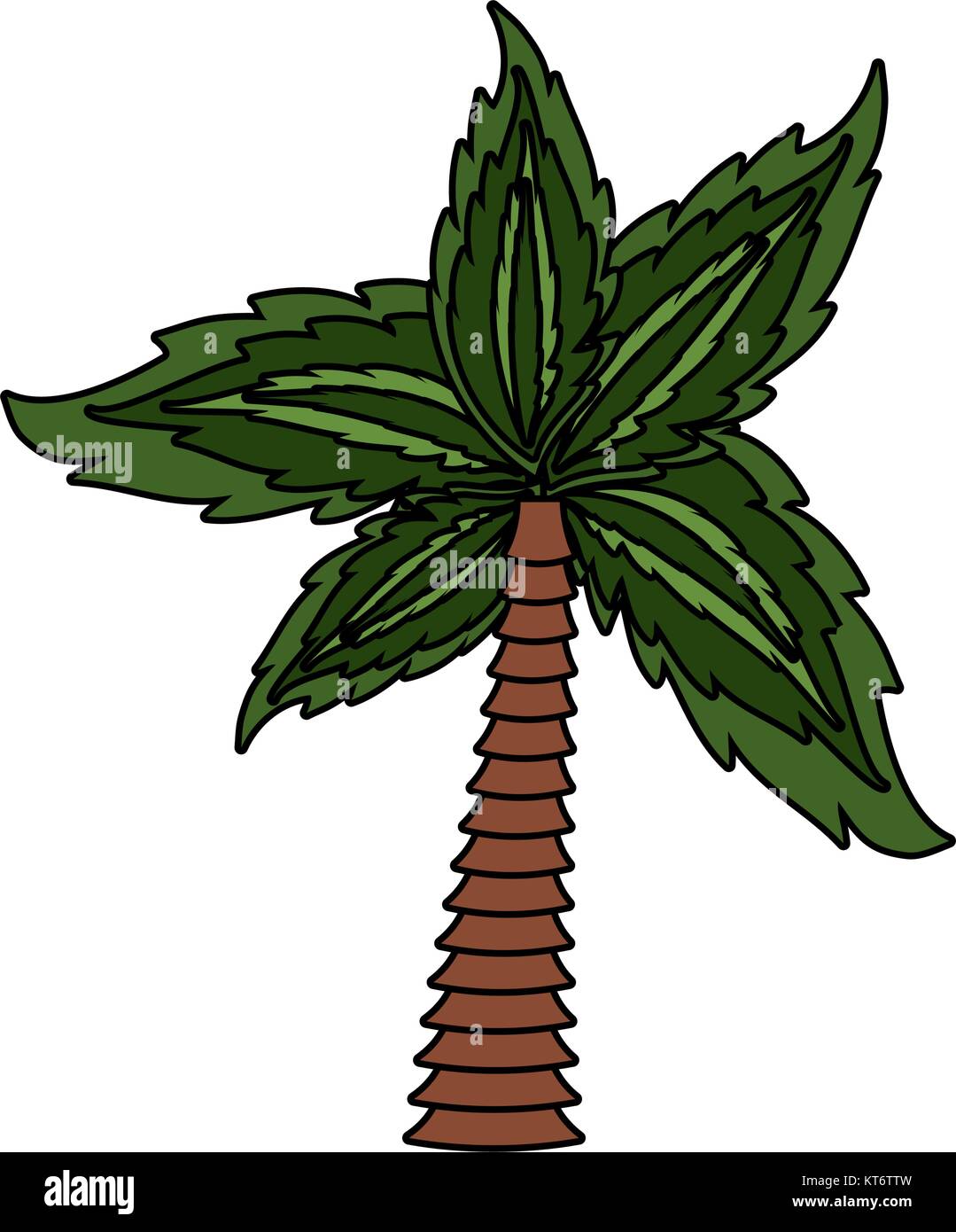 Palm tree symbol Stock Vector Image & Art - Alamy