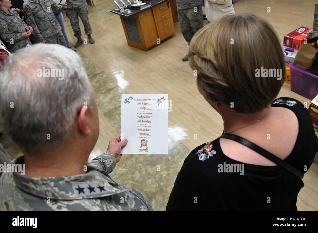 Lt Gen John Thompson, Commander, Space and Missile Systems Center, and ...