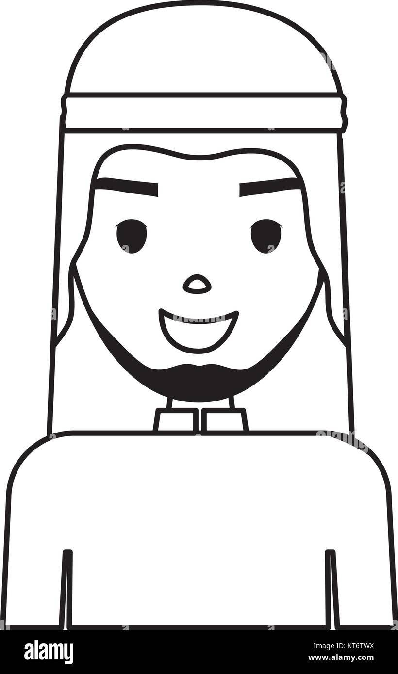 Arab man cartoon Stock Vector Image & Art - Alamy