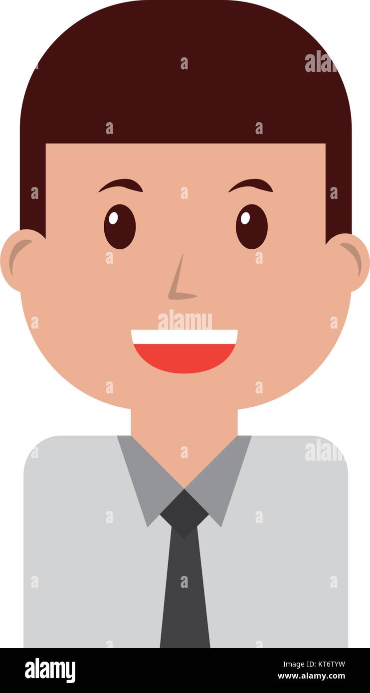 Leadership smiling communication standing Stock Vector Images - Alamy