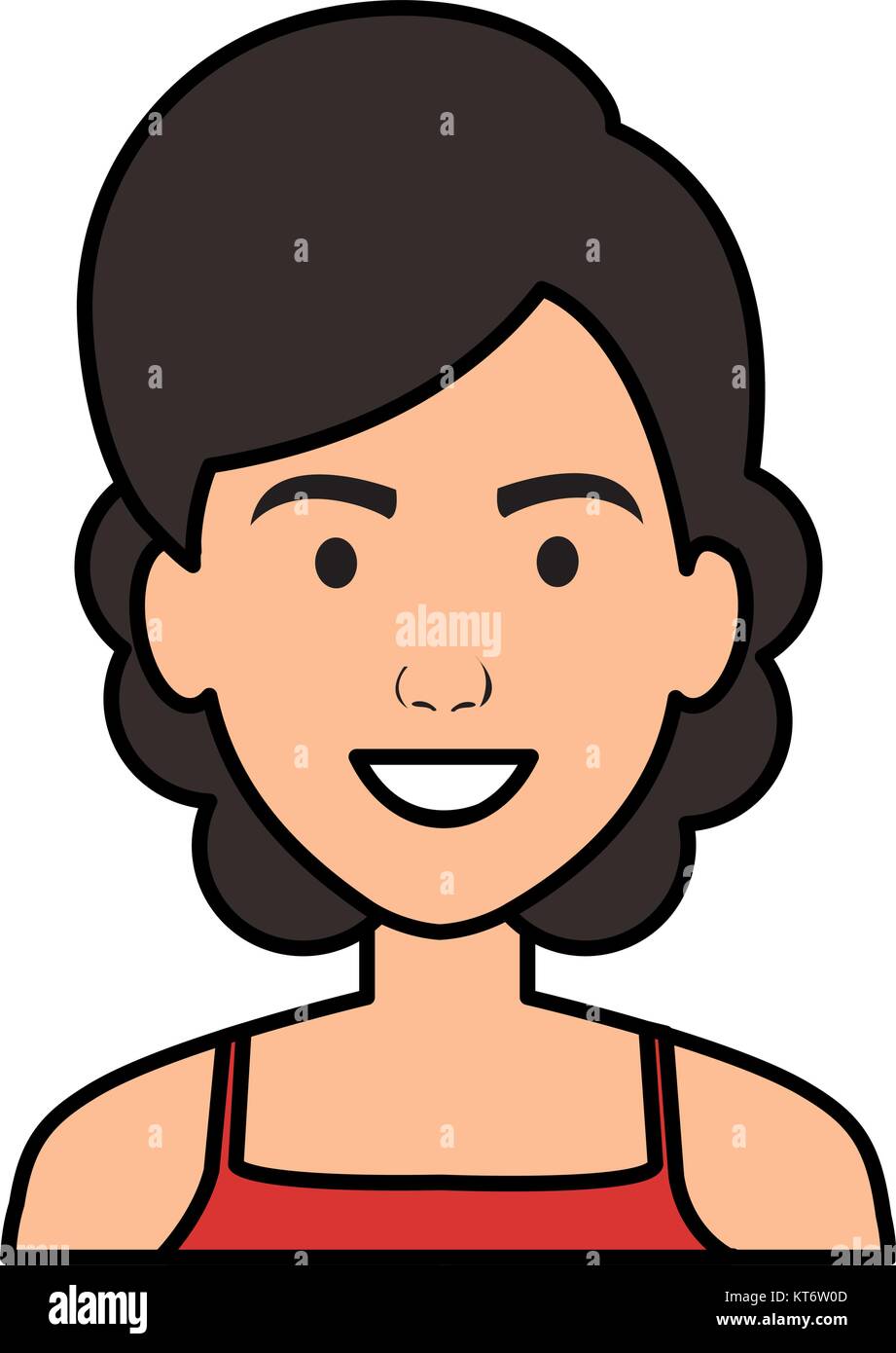 beautiful woman avatar character Stock Vector Image & Art - Alamy